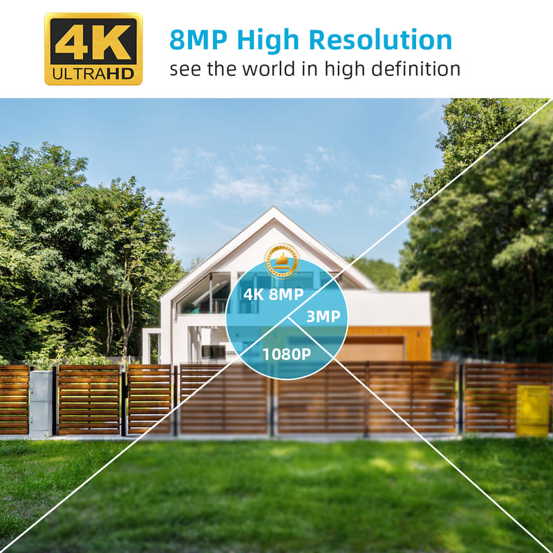 A20 Waterproof Wireless 4K WiFi Camera - A Top Security Camera Manufacturer