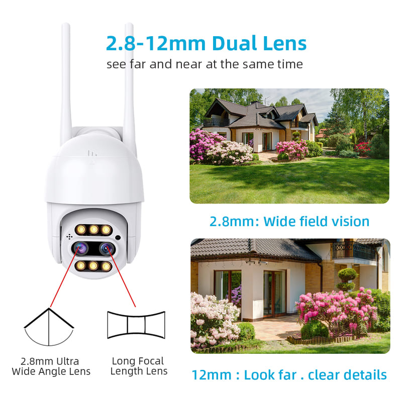 A20 Waterproof Wireless 4K WiFi Camera - A Top Security Camera Manufacturer
