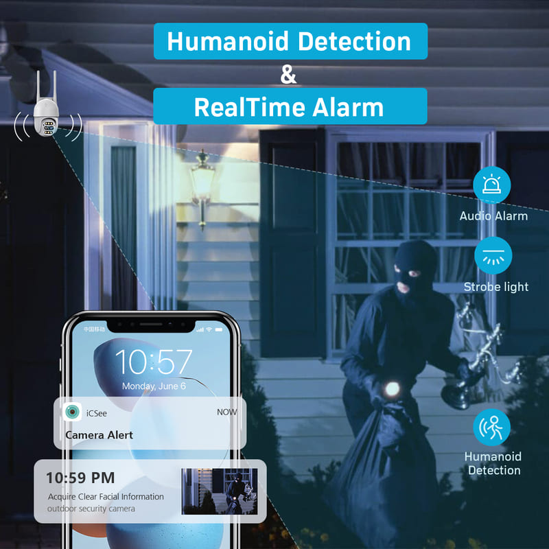 A20 Waterproof Wireless 4K WiFi Camera - A Top Security Camera Manufacturer