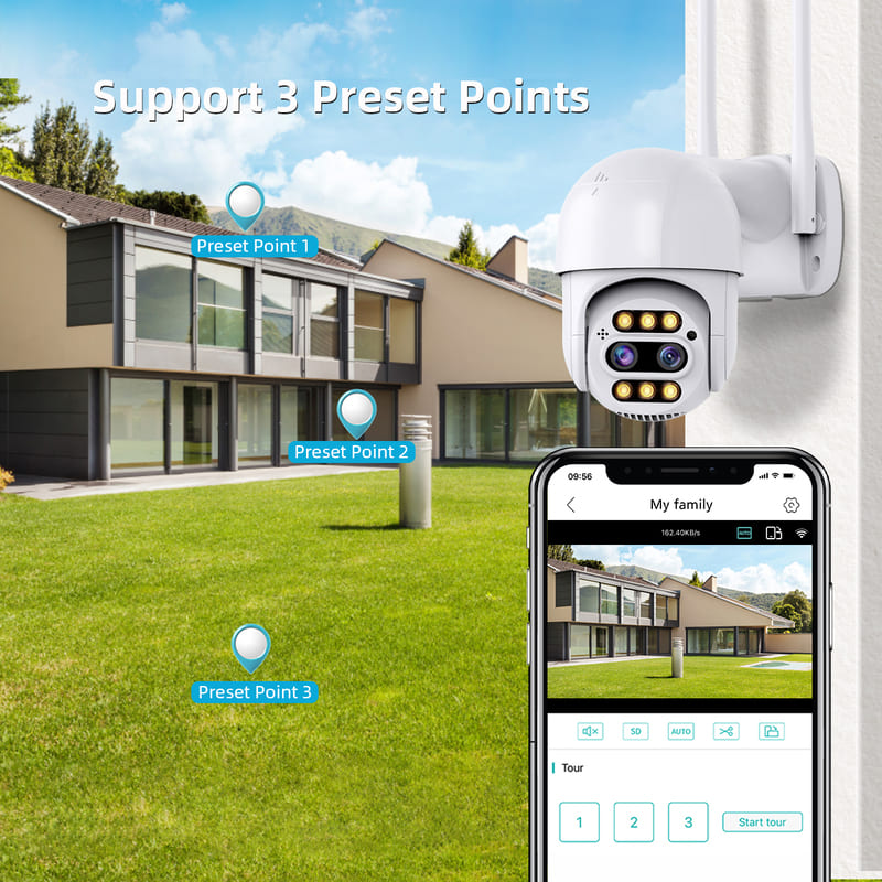 A20 Waterproof Wireless 4K WiFi Camera - A Top Security Camera Manufacturer